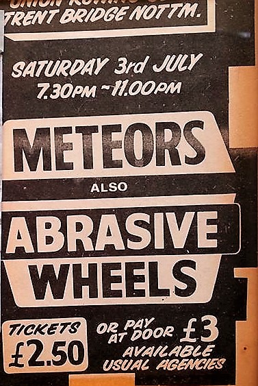 The Meteors - Gigs 1980 - 1985.: The Meteors - Gigs 1982