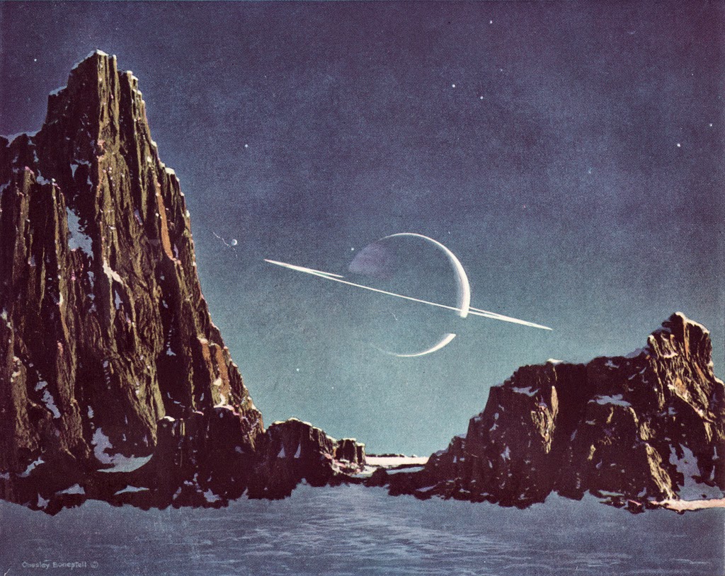 Dexedrina: Chesley Bonestell (arte espacial)