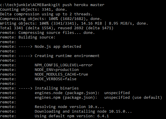 Tech Junkie Blog - Real World Tutorials, Happy Coding!: AngularJS SPA: Deploy Bank Application ...