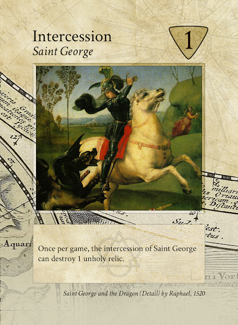 Robert Burke Games: New Saint George card