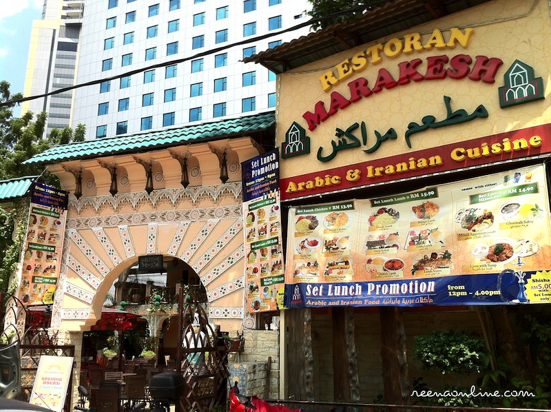 Reena's Online: Restoran Marakesh, Kampung Baru