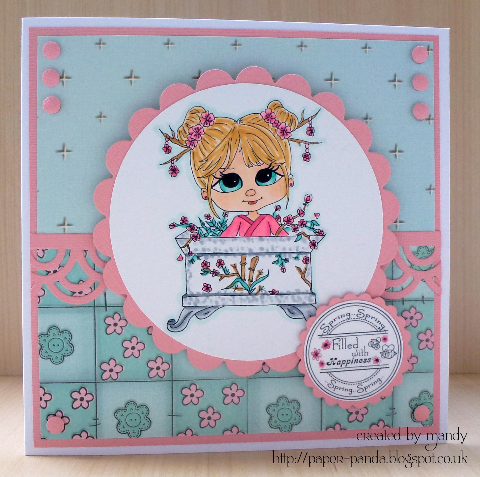 Penny's Paper-Crafty Challenge Blog: Pennys Challenge 123 - Use a sentiment