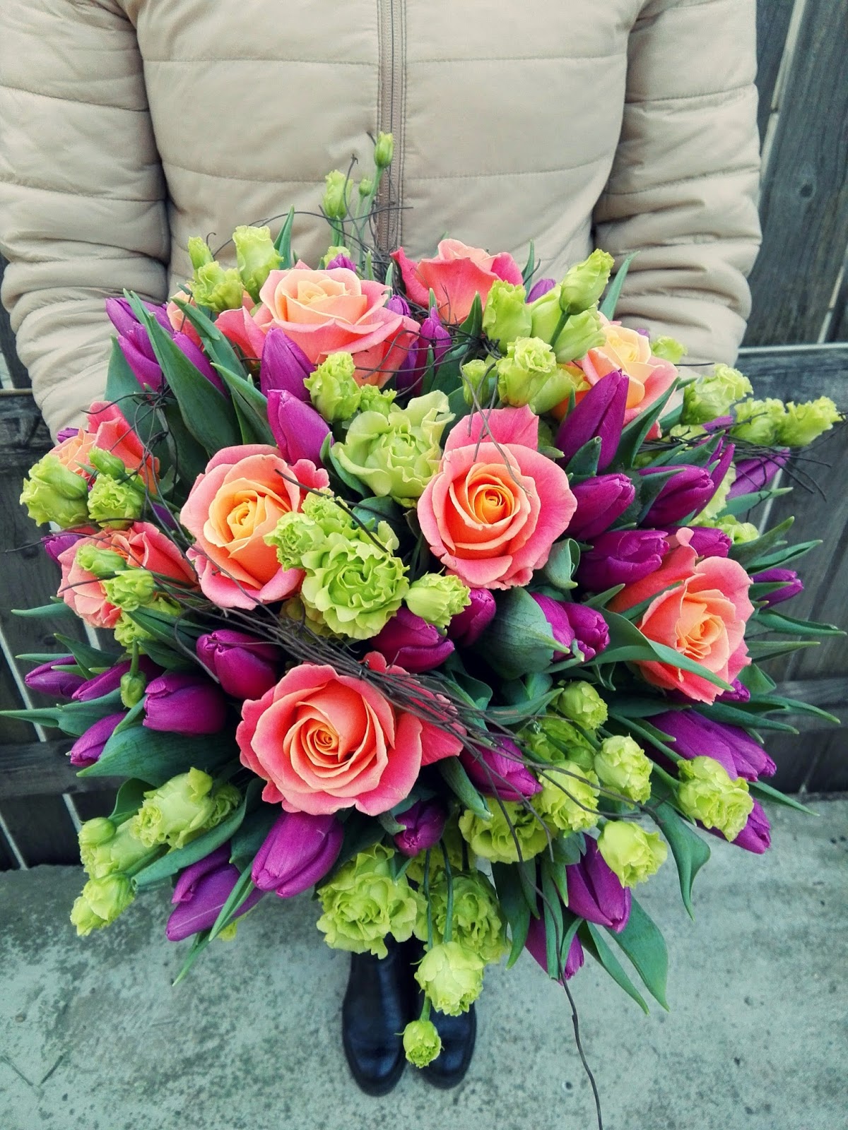 Flowers of Soul: Buchete deosebite, in culori pastelate si flori delicate