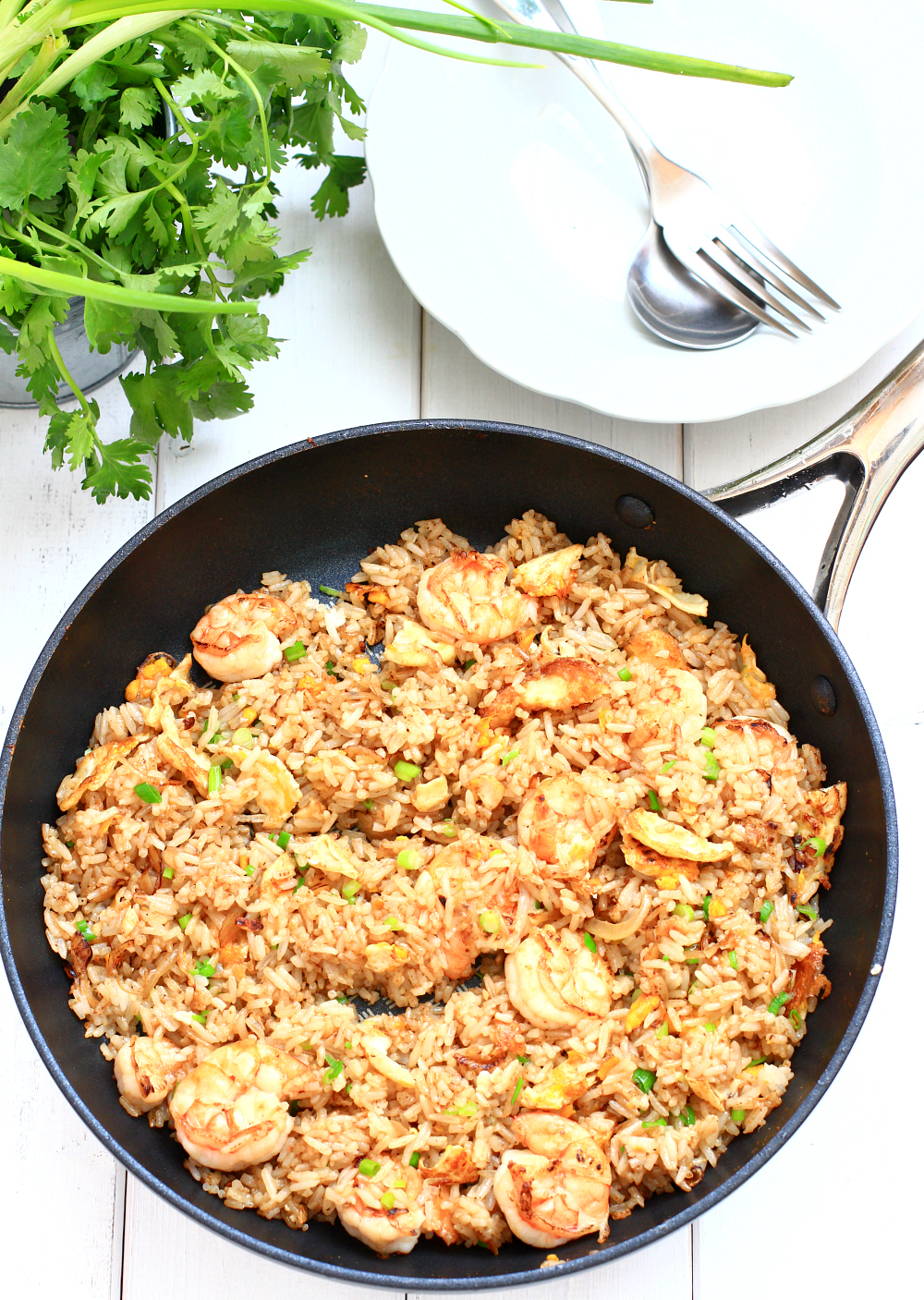 Khao phat goong / Thai-style fried rice with shrimp