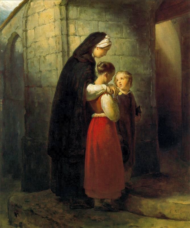 Ary Scheffer | Romantic painter | Tutt'Art@ | Masterpieces