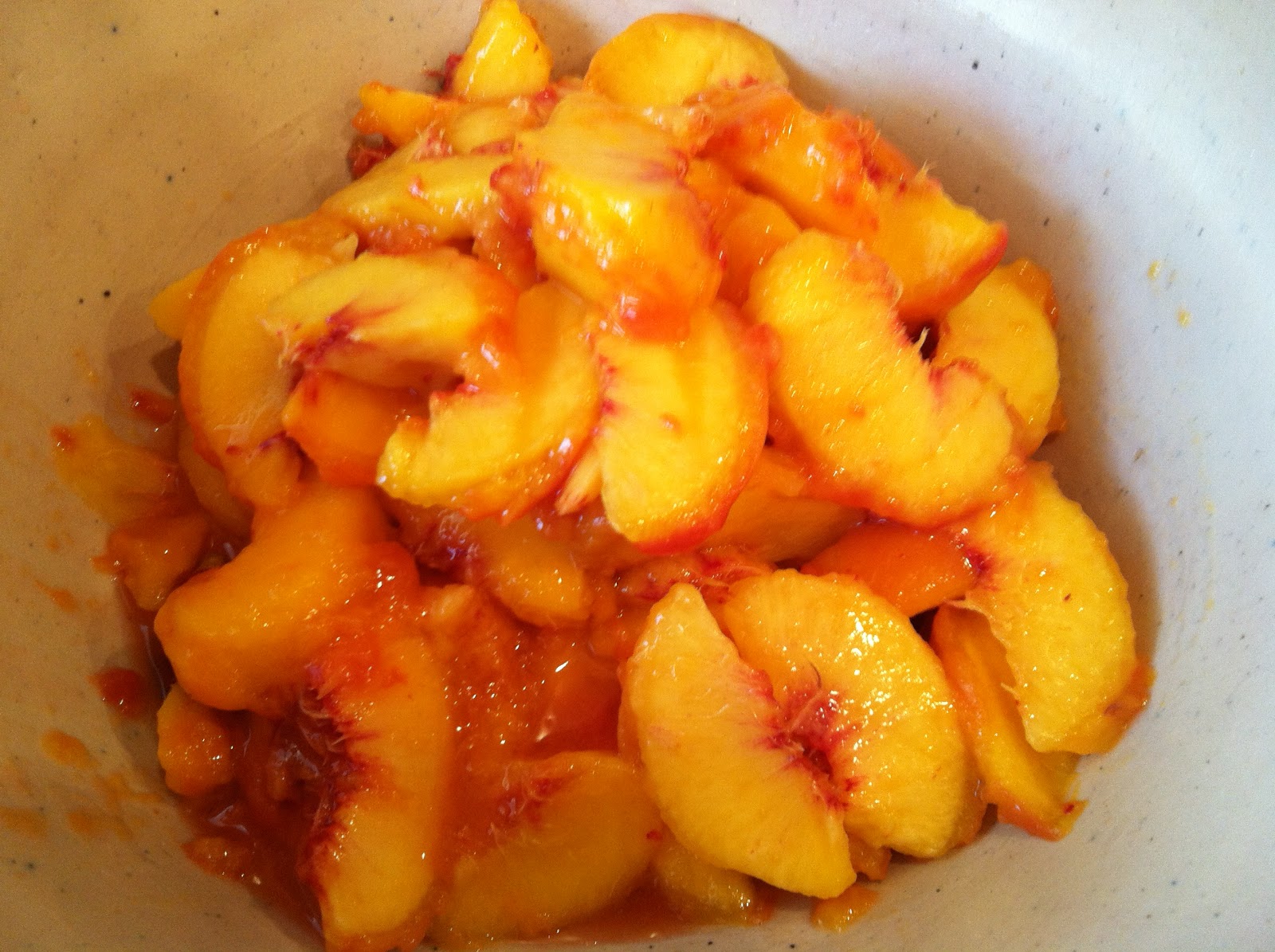 Powersinthekitchen: Peach Pie