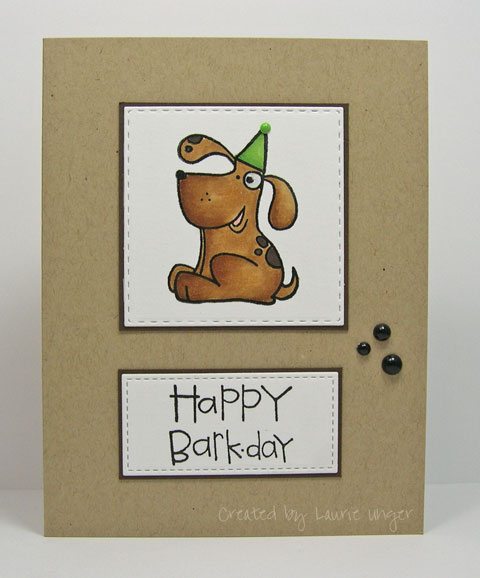 Laurie's Stamping Blog: Happy Bark Day