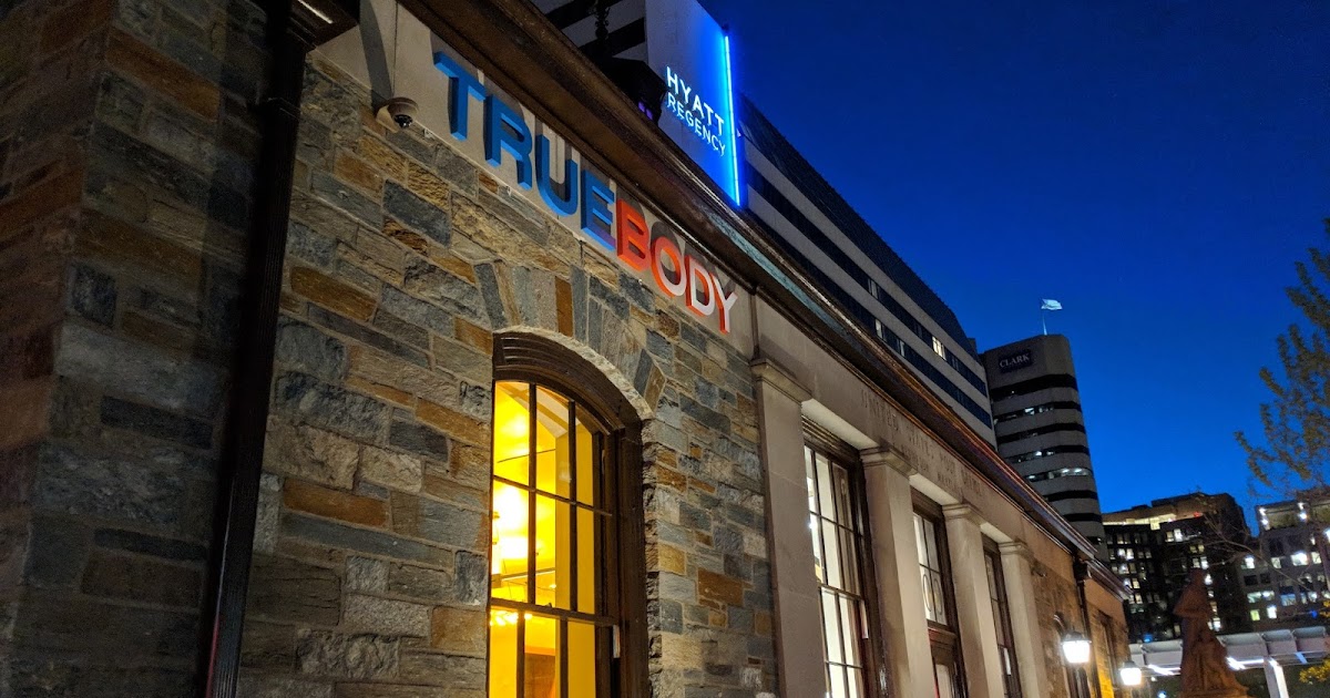 Robert Dyer @ Bethesda Row: Permanent signage installed at Truebody ...