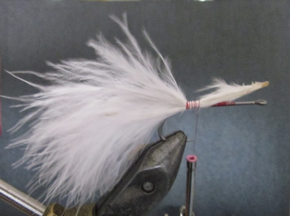 JC's Art of Flies: Step-by-Step Tying White Betta Fish Fly