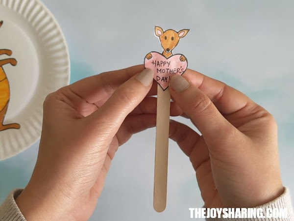 Kangaroo Mother's Day Craft - The Joy of Sharing