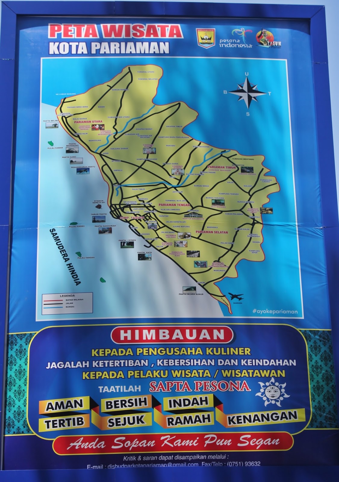 Jelajah Nagari Awak: Pariaman, Sang Kota Wisata Bahari