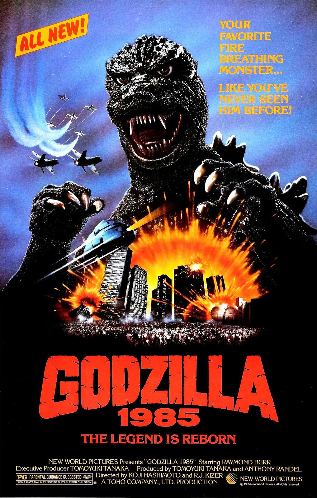 Bloody Pit of Rod: THE RETURN OF GODZILLA (1984) and THE THING (1982 ...