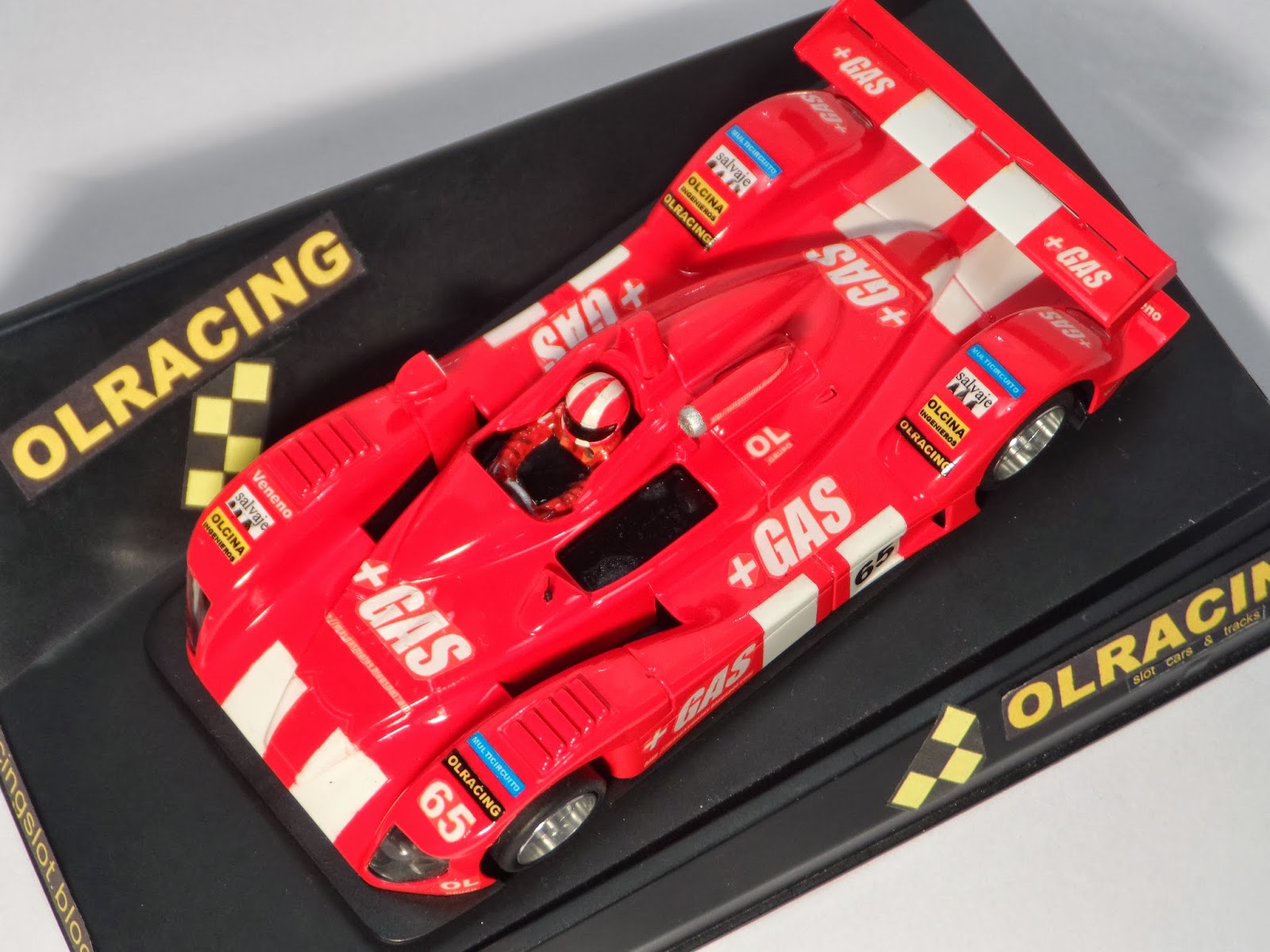 OLRACING SLOT: Slot car ZYTEC +GAS MOTOS