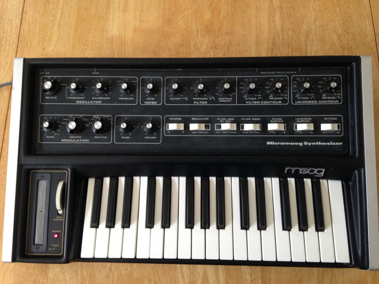 MATRIXSYNTH: Moog Micromoog SN 7230