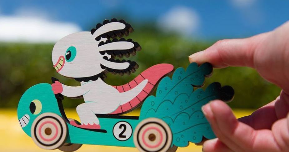 Wooper Looper Push Car by Gary Ham x Stipplepop for June 1st Release