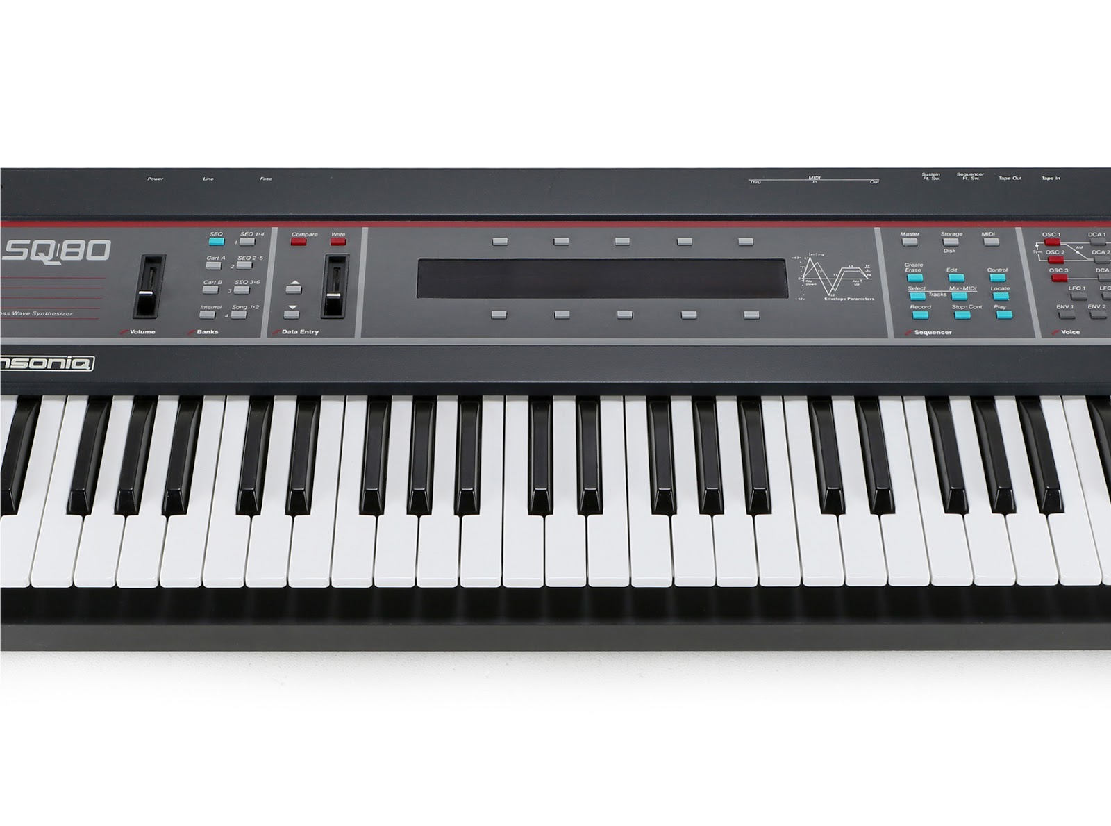 MATRIXSYNTH: Ensoniq SQ80 Vintage Digital Synthesizer with Analog Filters