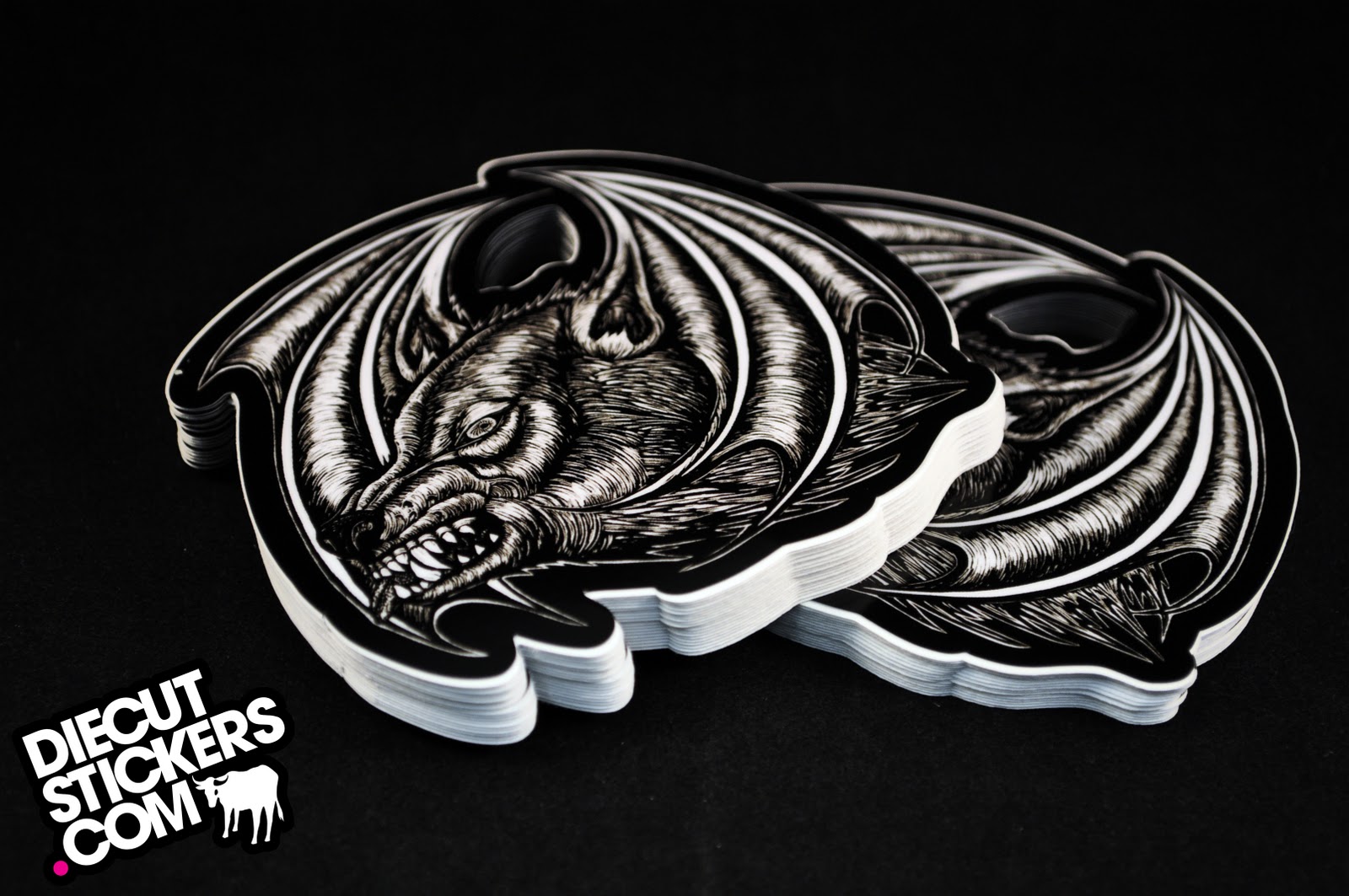 >Dennis McNett | WolfBat Studio | DieCutStickers.com