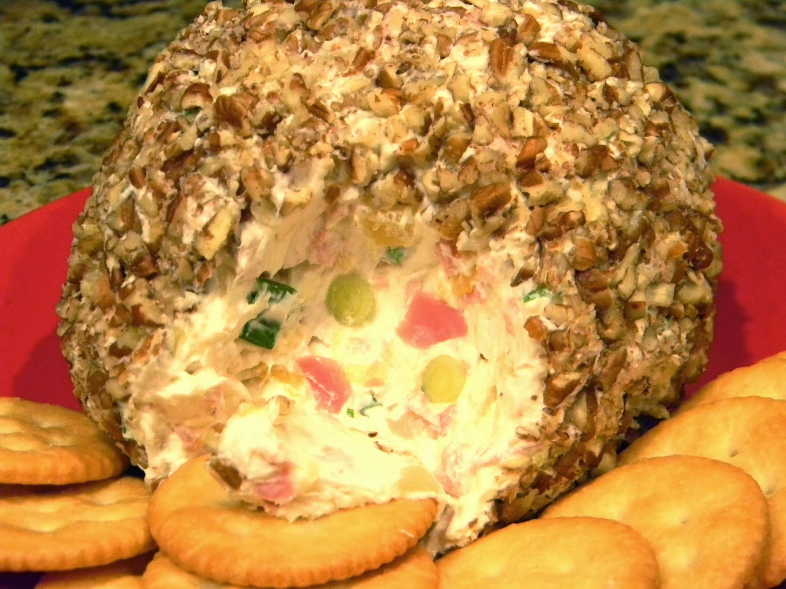 Pineapple Ham Cheese Ball