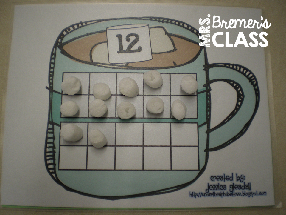 Winter Math Centers for Kindergarten | Mrs. Bremer's Class