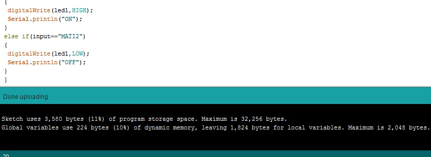 Welcome: ARDUINO:SERIAL CONTROL 2 LED DENGAN SERIAL MONITOR