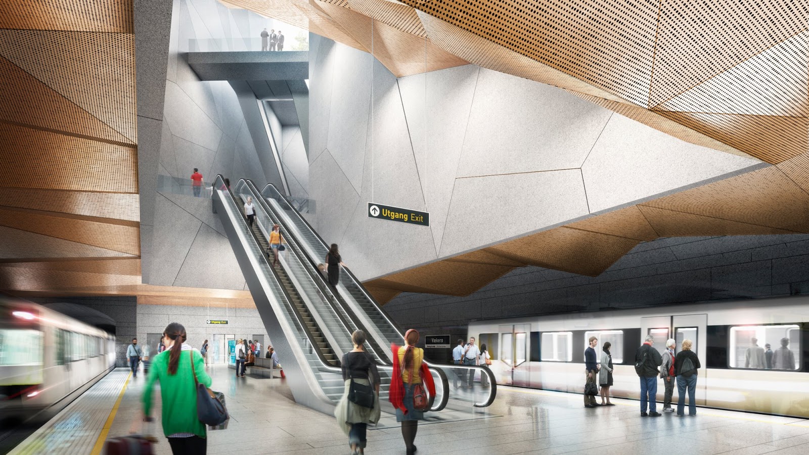 Vinnere av stasjonene langs den nye Fornebubanen ~ Arkitektur ...