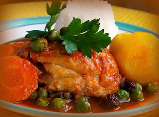 Estofado de pollo | Recetas de Cocina diarias, gratis y fáciles de preparar