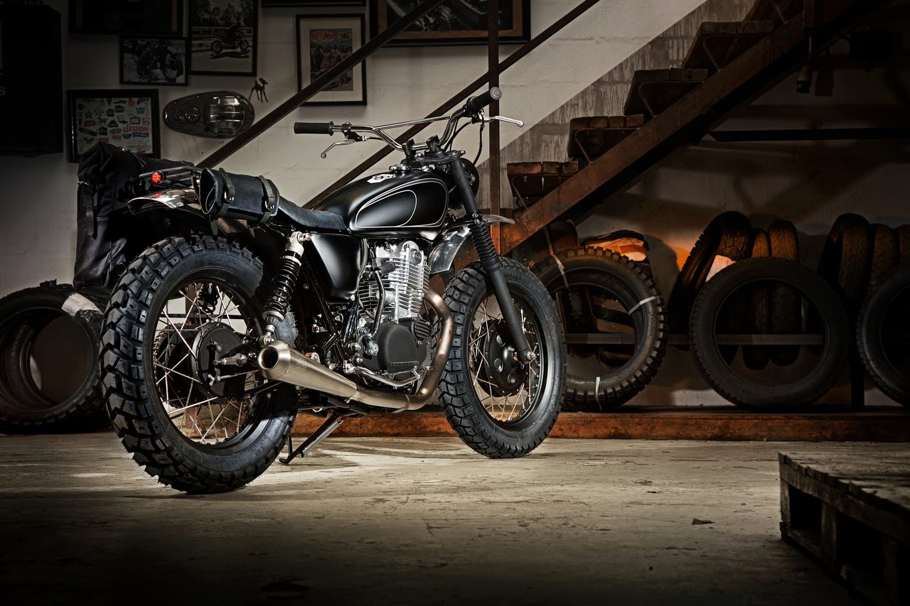Racing Cafè: Yamaha SR 400 "GIBBONSLAP" by Wrenchmonkees