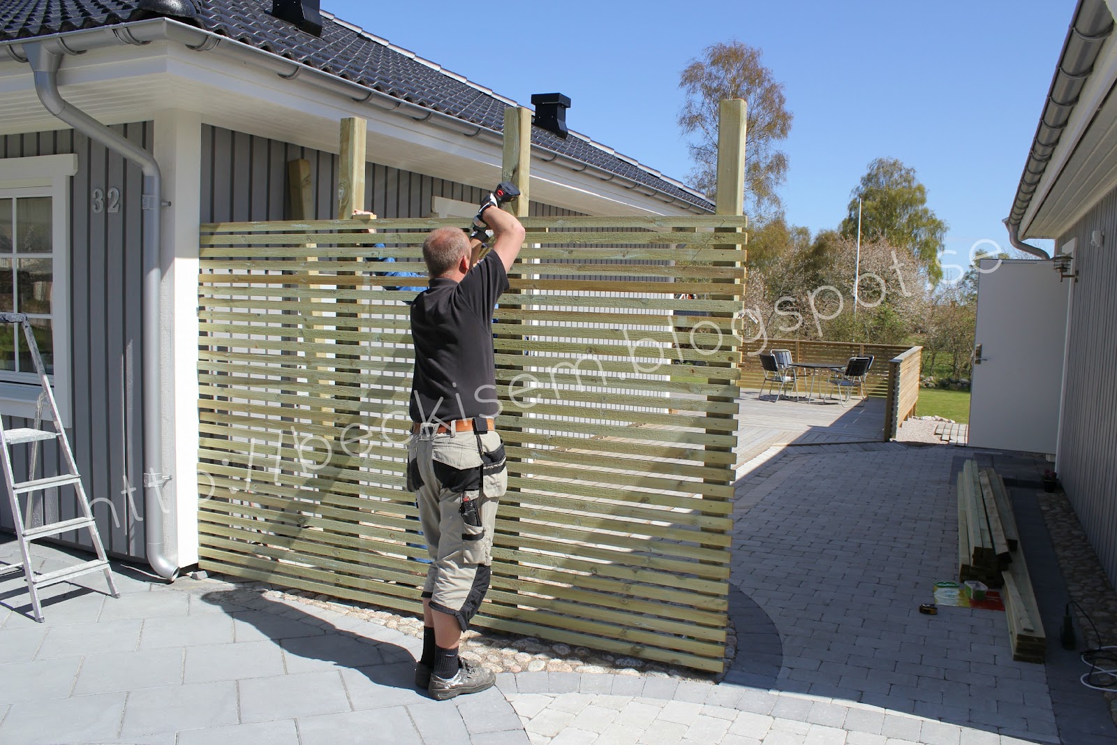 Beckis & Em - Villa Trend: Vindskydd