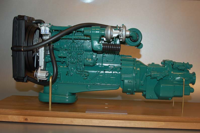 Freco Scale Models: Volvo 12 liter diesel engine