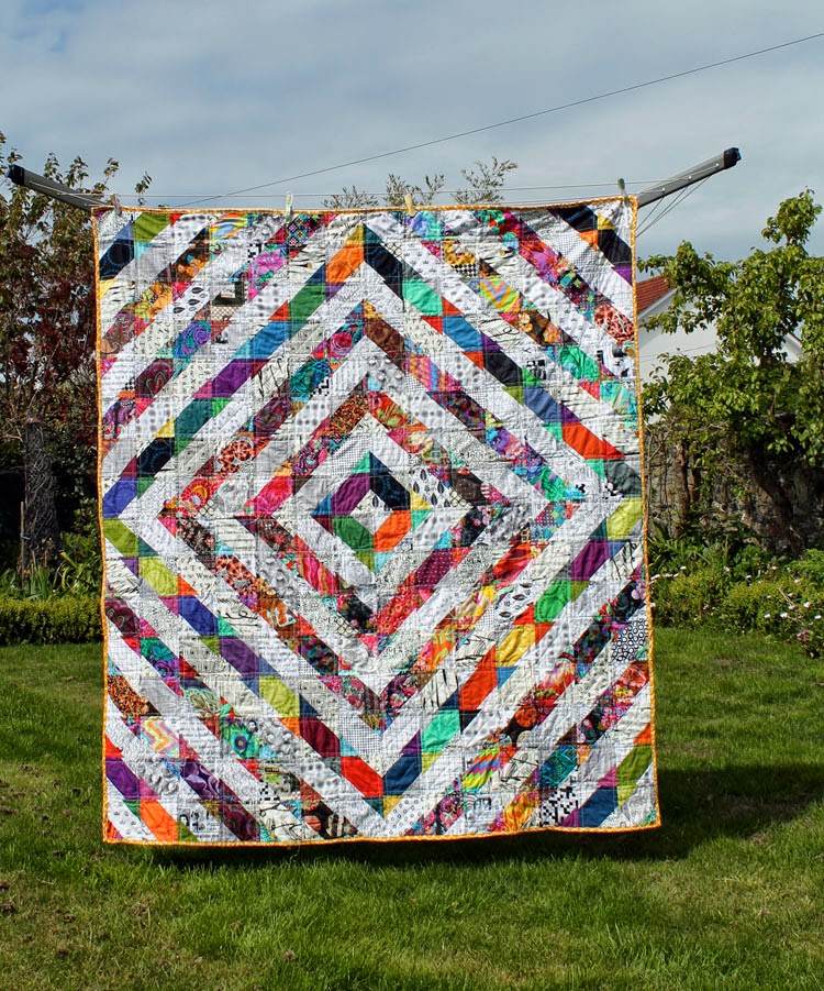 Little Island Quilting: A hatchet block quilt.