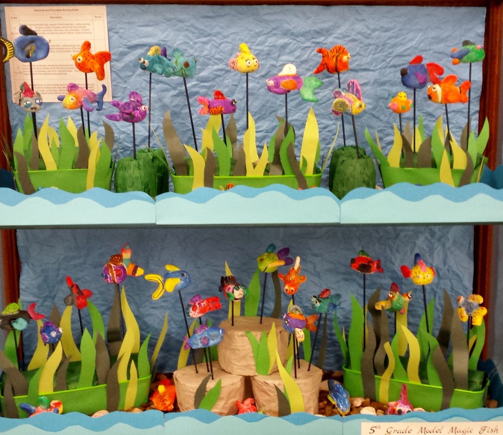 Mrs. Pearce's Art Room : Model Magic Fish