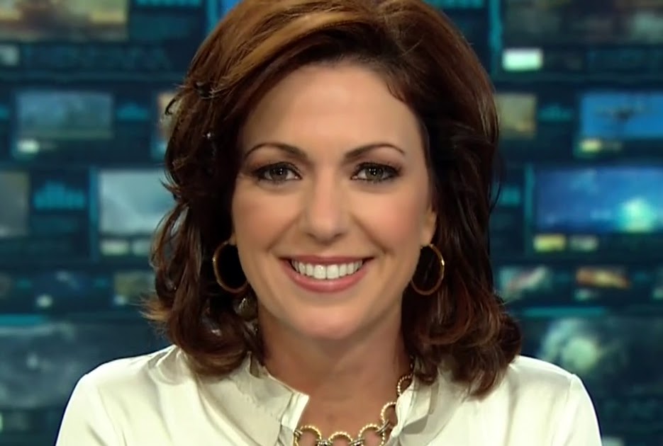 Ladies in Satin Blouses: kyra phillips - white satin blouse