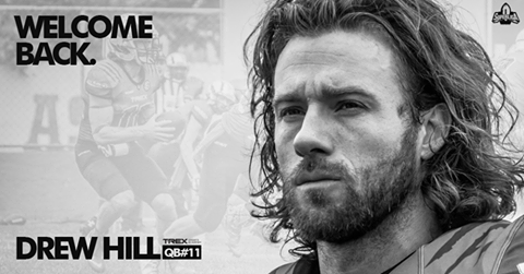 Overtime do F.A: Drew Hill volta a reforçar a equipe do T-Rex, para a ...