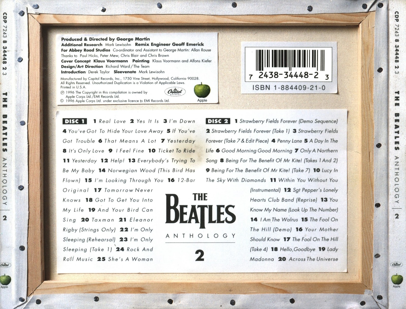 DIÁRIO DOS BEATLES: O álbum Anthology 2 dos Beatles completa 20 anos