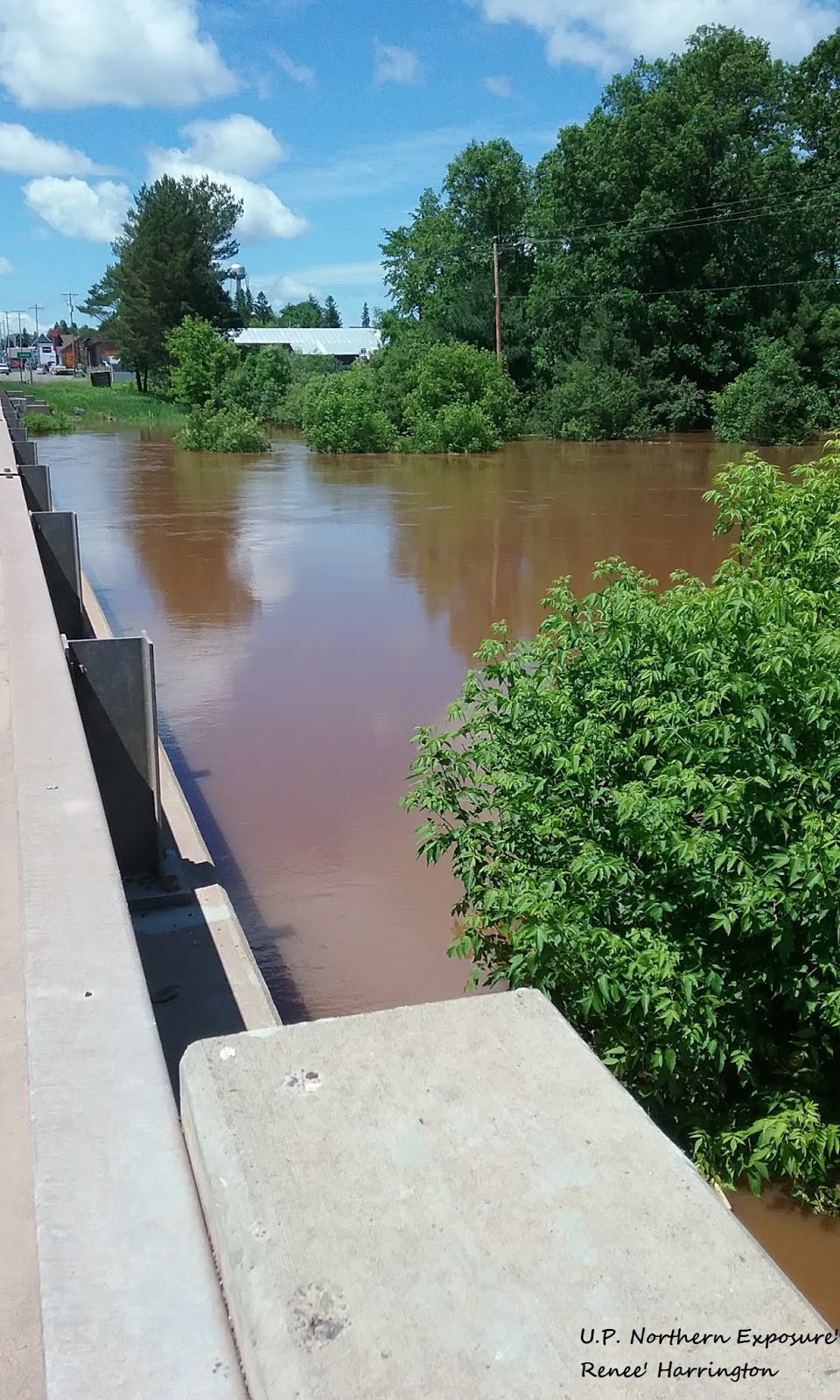U.P. Northern Exposure : 06182018 - Flooding of South Branch Ontonagon ...
