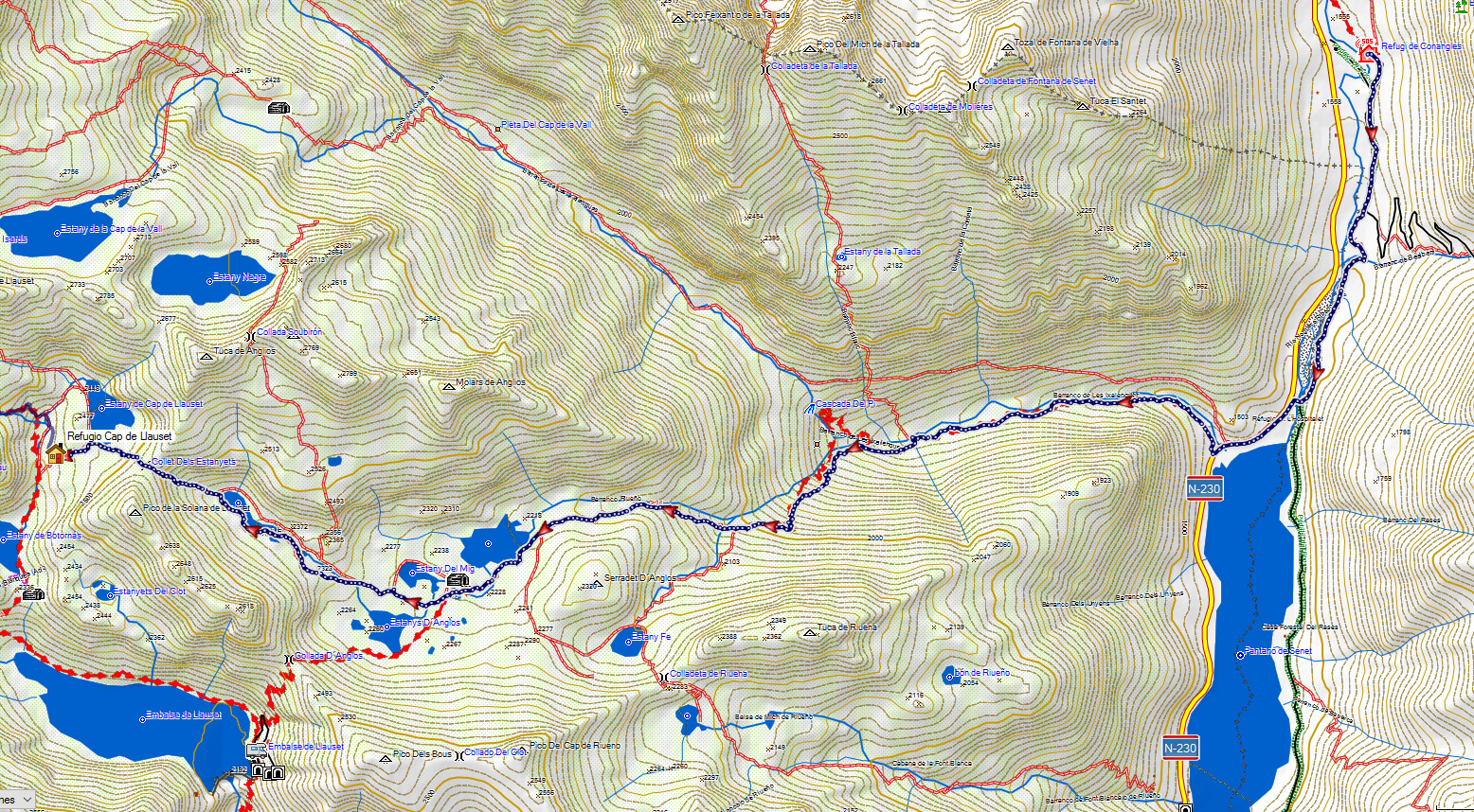 GR11 - Travesía del Pirineo Sur: Por el Pirineo Central