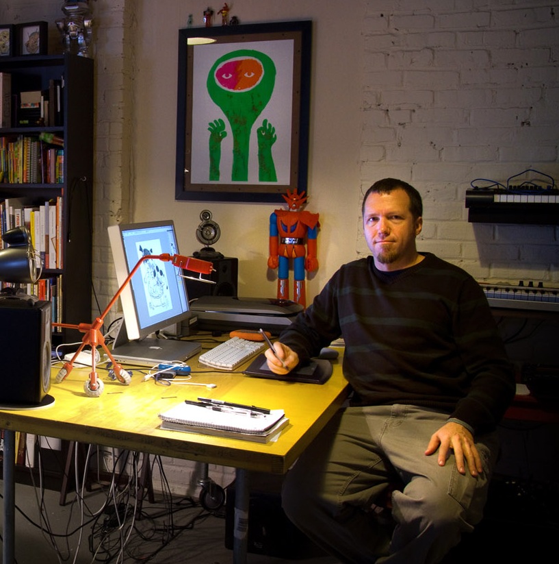 DAVID WASTING PAPER: Brian Biggs - Cartoonist Survey #213