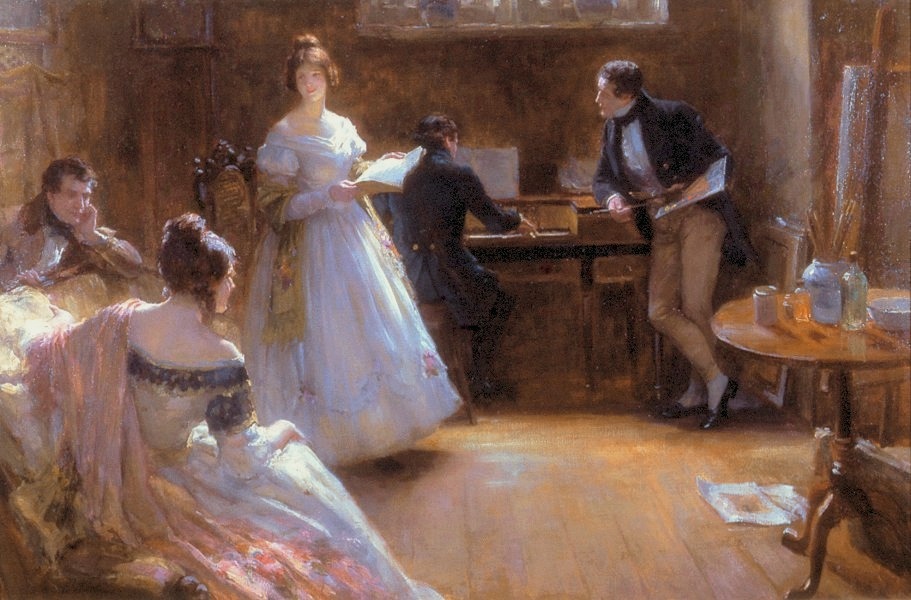 George Sheridan Knowles (1863-1931) | Genre painter | Tutt'Art ...