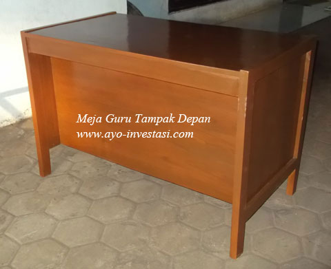 JUAL MEJA SEKOLAH SD SMP SMA: Meja Guru atau Meja 1/2 Biro