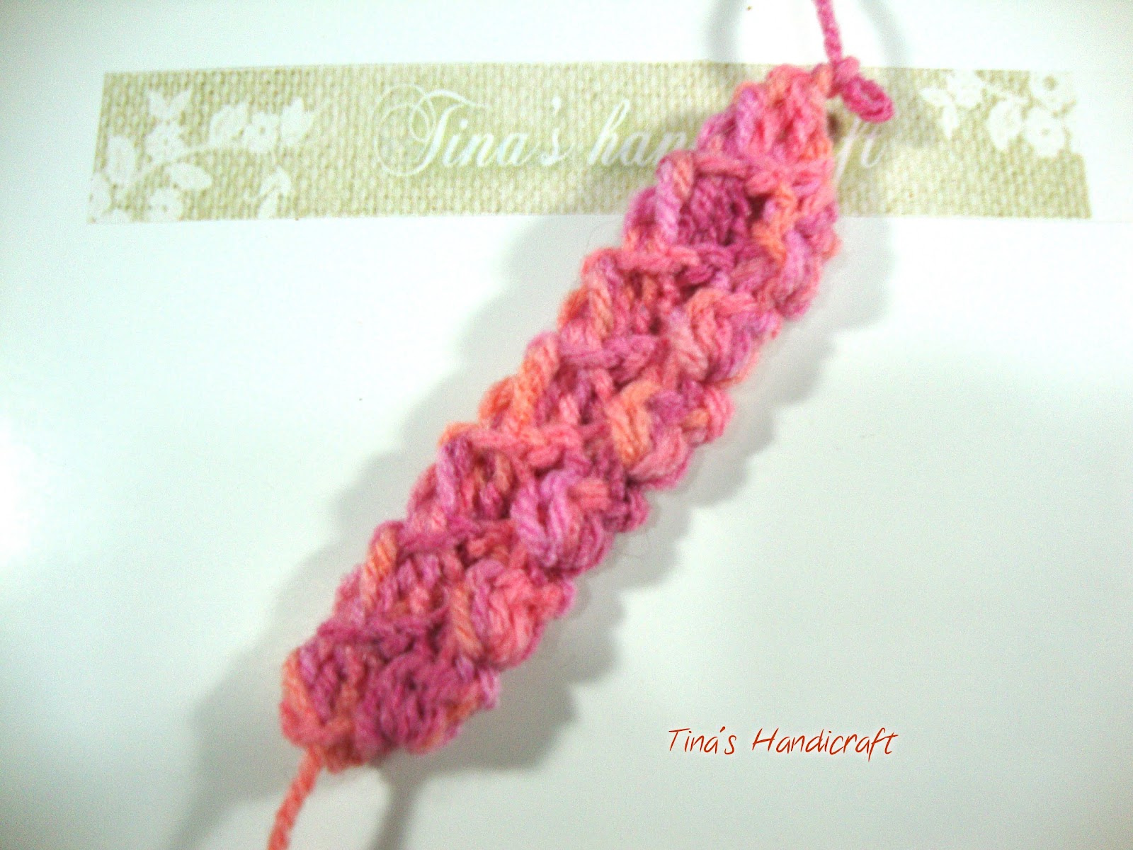 Tina's handicraft : video tutorial & pattern - romanian crochet string No3