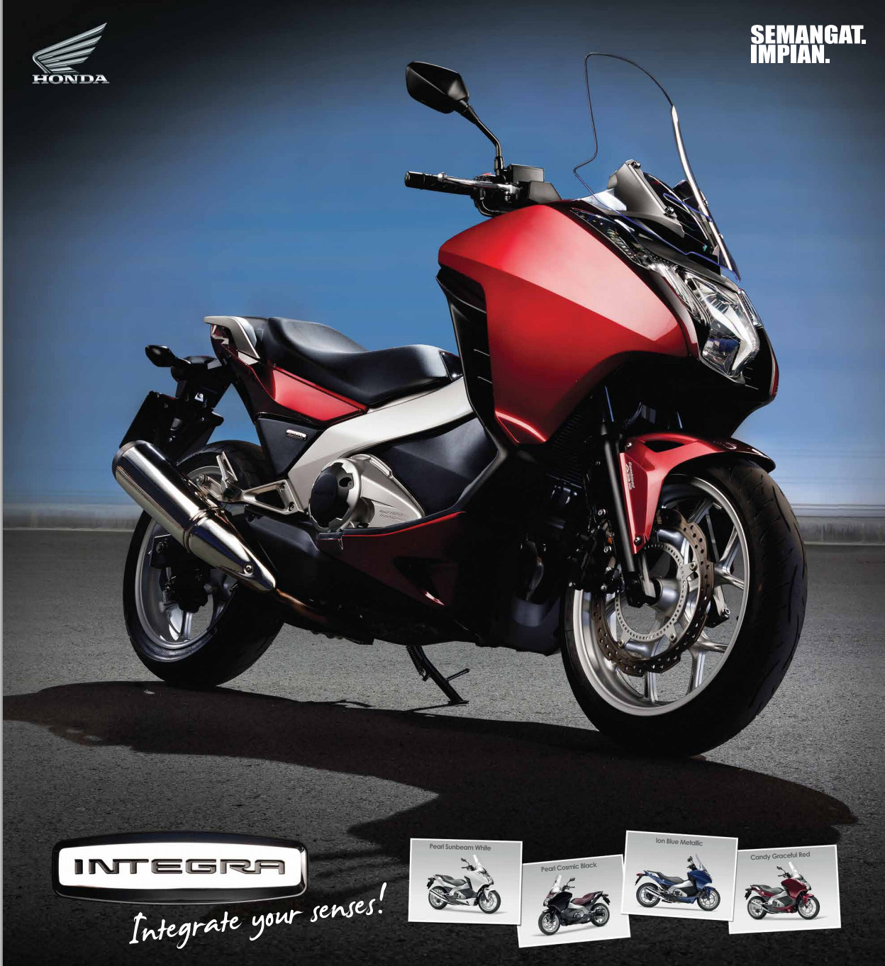 motorcycle you like: Honda INTEGRA 700