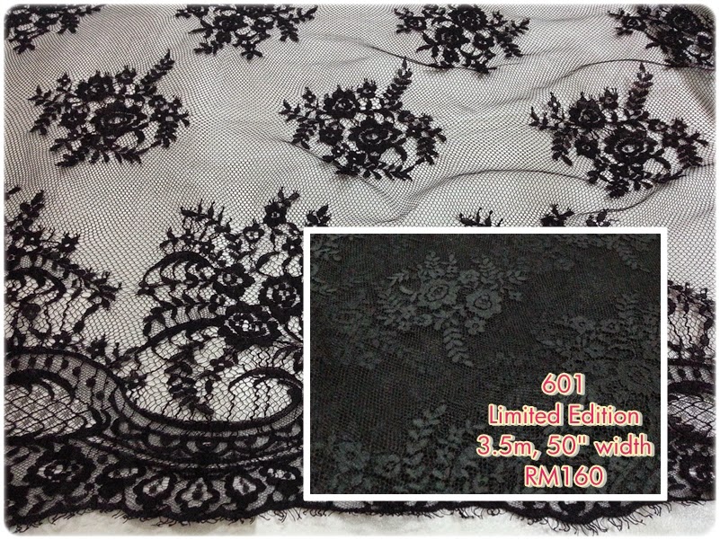 Organza and Lace - The Fabulous Fabric Store: Kain Lace (Semi French ...