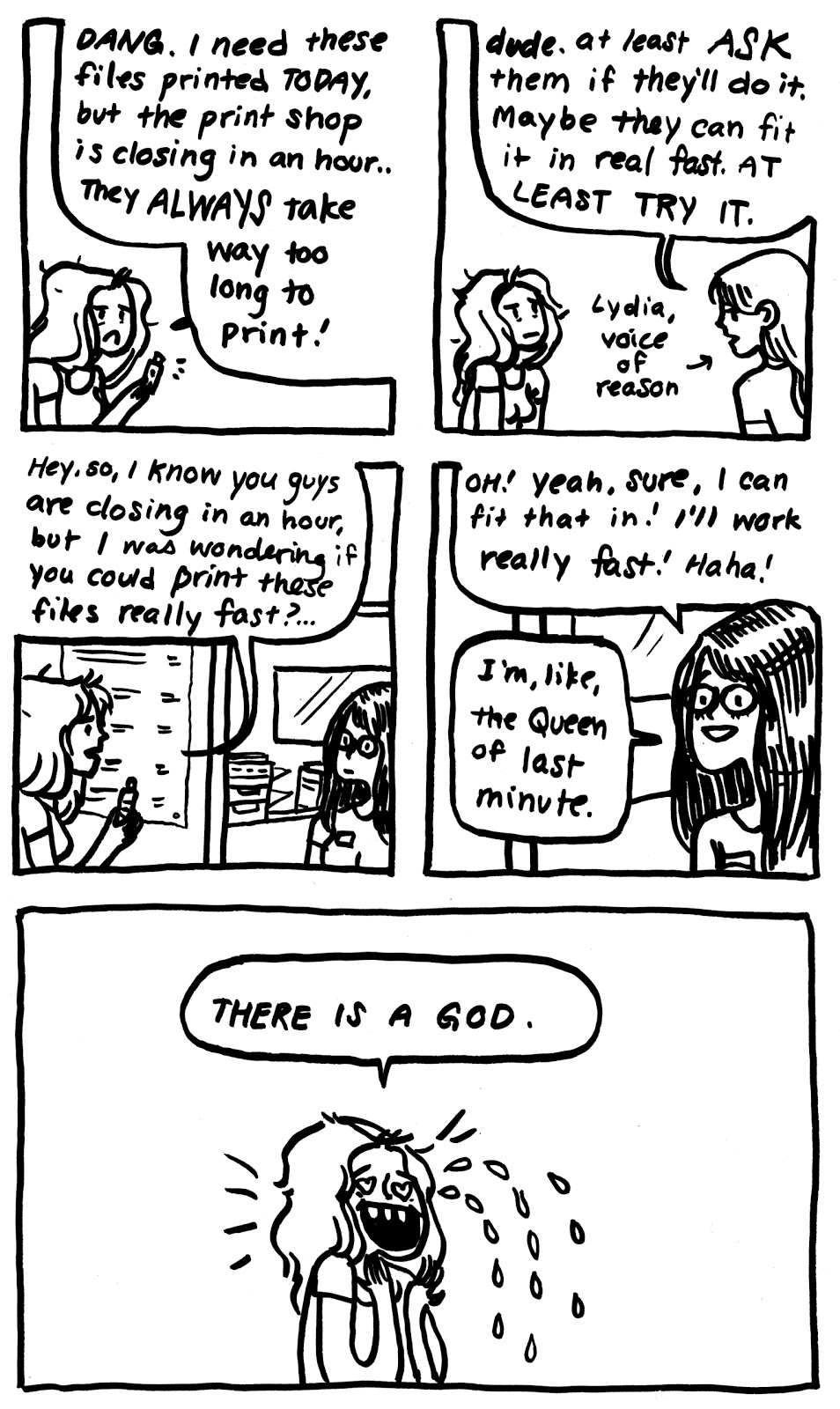 Printing Goddess | rachel draws