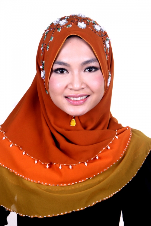 SELENDANG HALF MOON CHIFFON 3 LAYER LABUCI EKSKLUSIF (MY04) :: Oh Hijabs