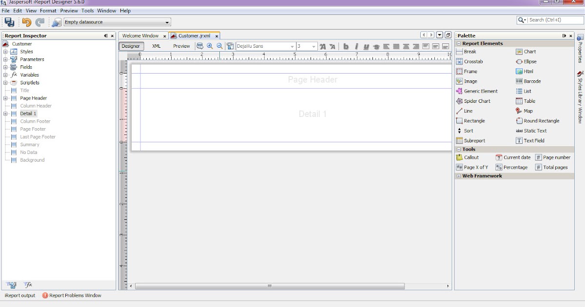 Java Tech: iReport Tutorial-Passing collections to List/Table Component with ...