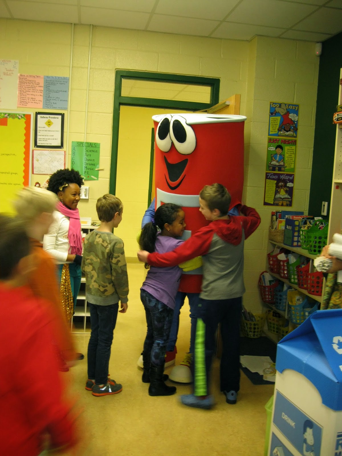 Ms. Underwood's Class: RECYCLE GUY VISITS