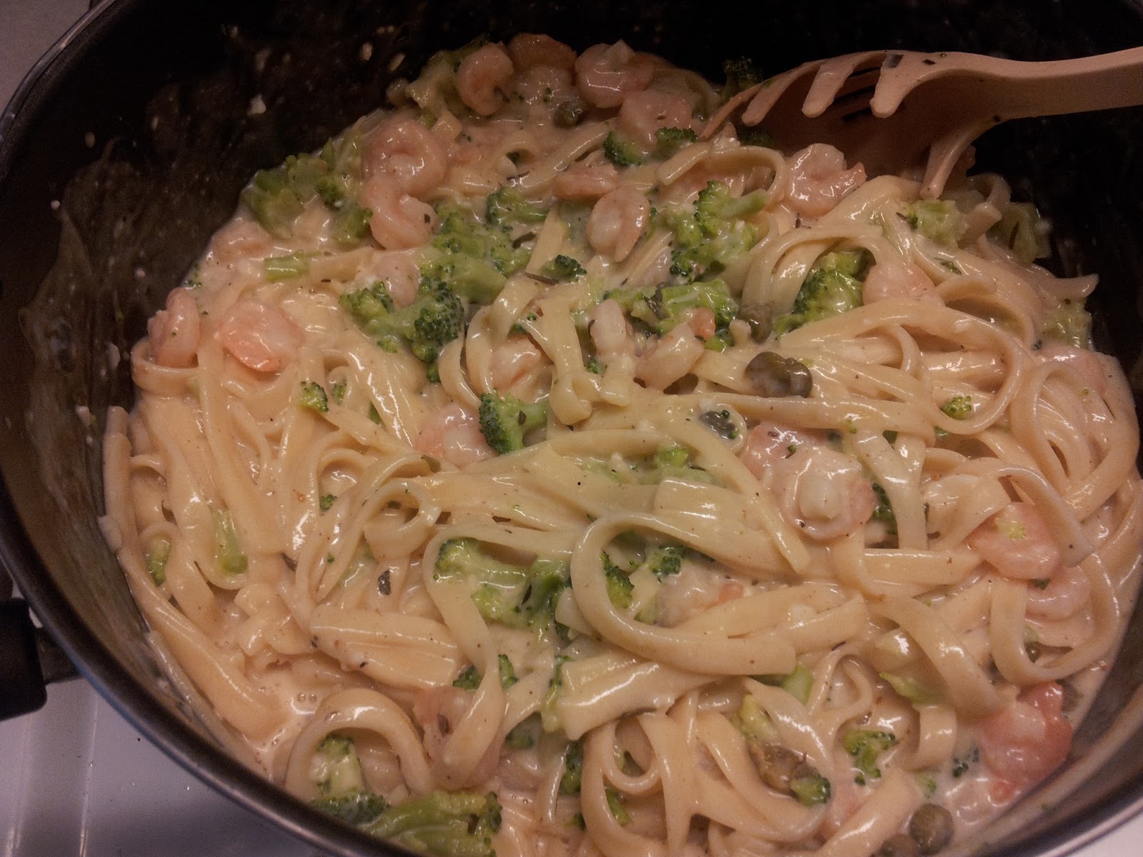 The Crafty Chestnut: Lighter Shrimp Thermidor