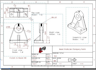 MSH DESiGN House: CAD Drawing - Belt Tensioner
