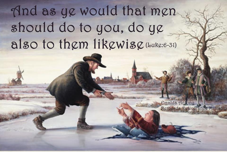 Luke 6 31 Bible Verse Desktop Wallpaper