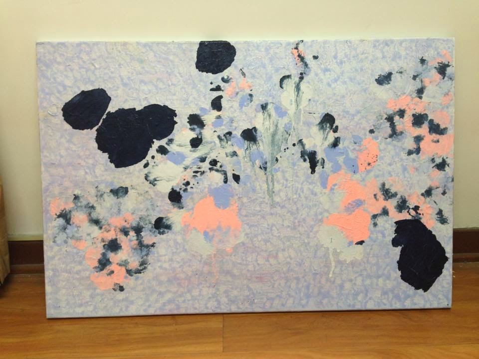 ideafactory.dreamer: My first abstract painting